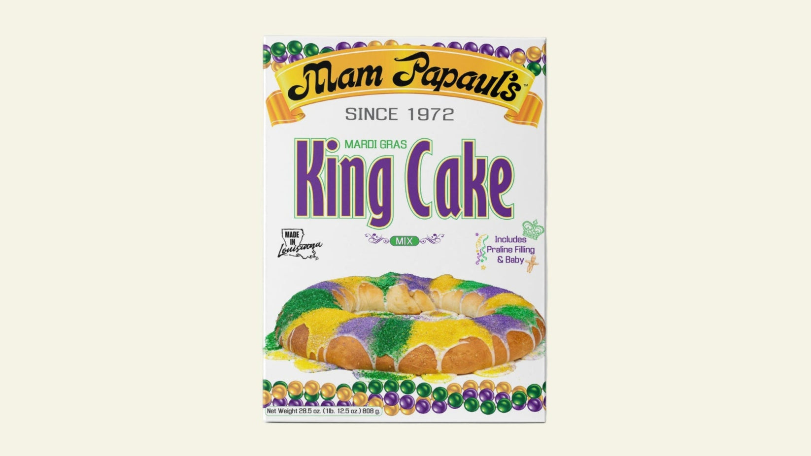 King Cake Mix – Mam Papaul's