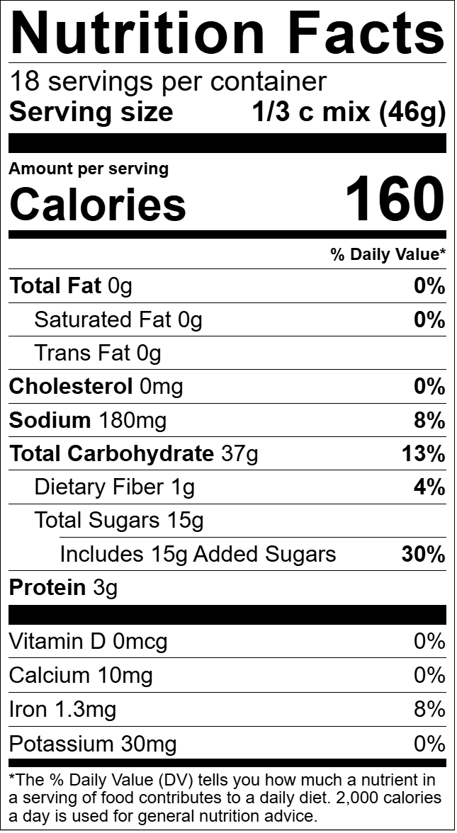 King Cake Mix – Mam Papaul's