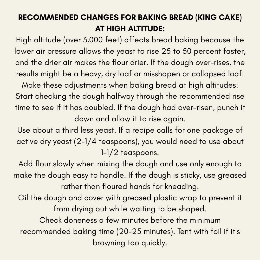 King Cake Mix – Mam Papaul's